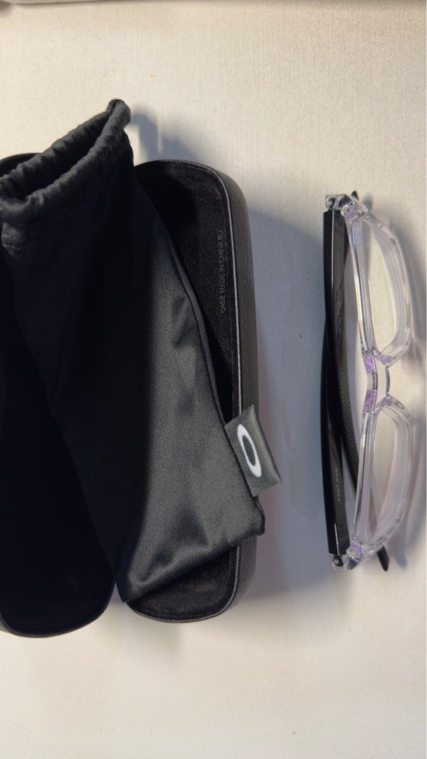 [Authentic] Original Oakley Port Bow Polished Clear Frame 0OX8164 ...