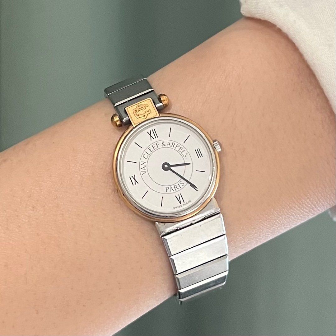 Authentic Preloved Van Cleef & Arpels La Collection Classique Two-Tone ...