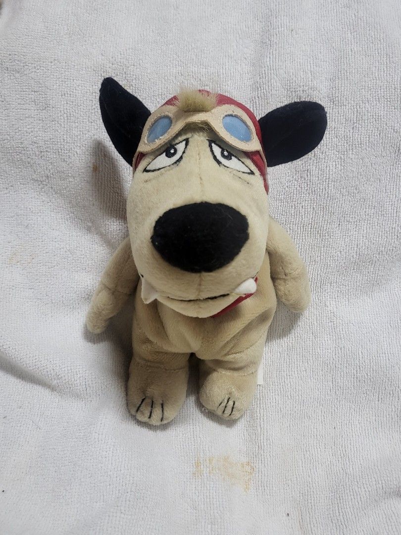 Authentic Vintage Warner Bros Wacky Races Muttley Bean Bag Plush Soft ...