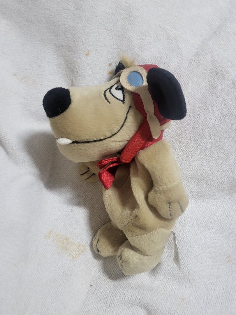 Authentic Vintage Warner Bros Wacky Races Muttley Bean Bag Plush Soft ...