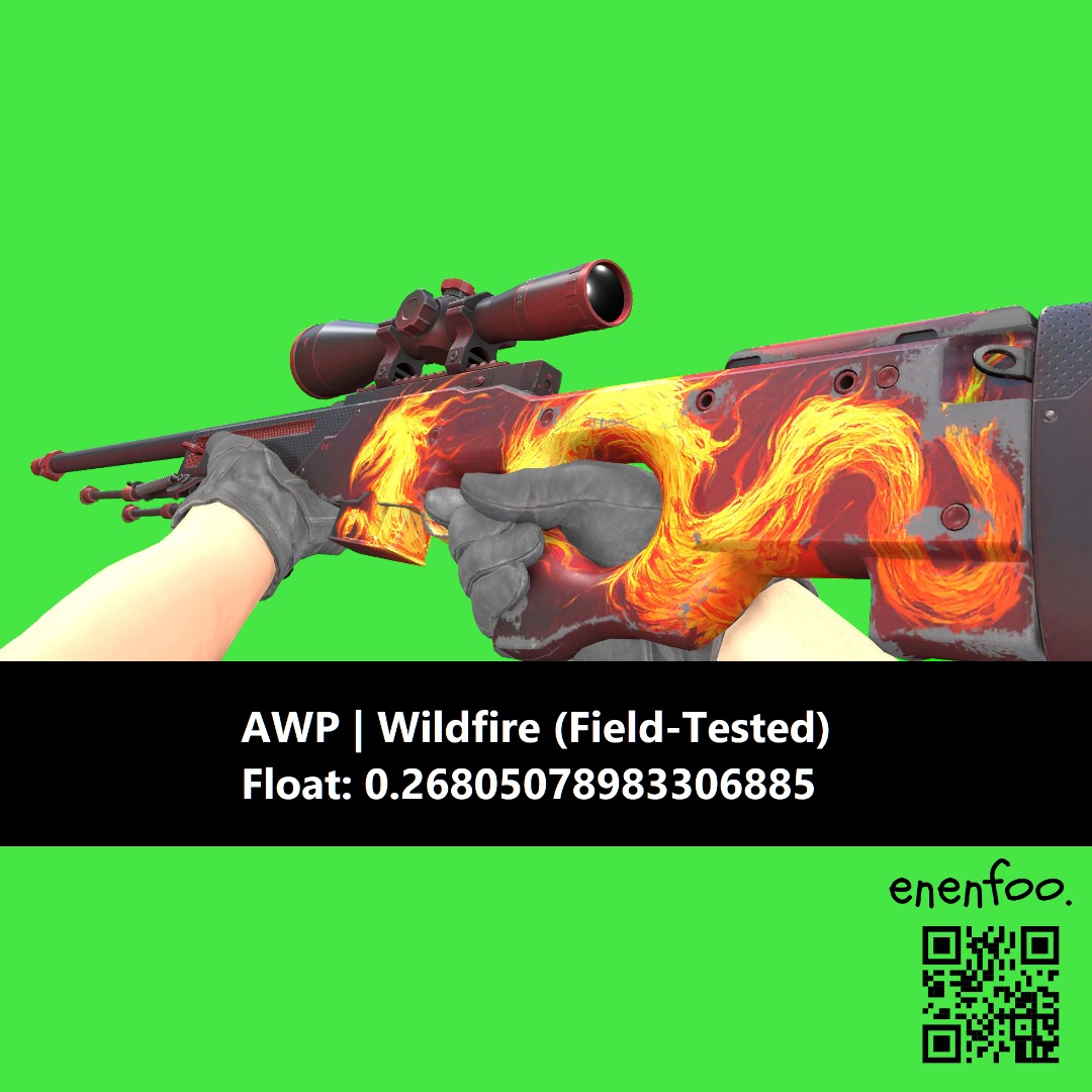 AWP WILDFIRE FT FIELD TESTED CS2 ITEMS SKINS KNIFE CSGO COUNTER STRIKE ...