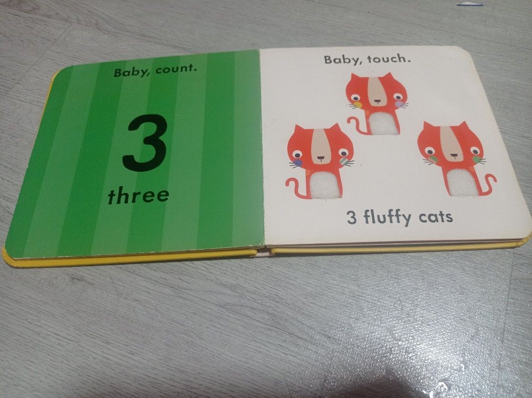 Baby Touch Numbers (sensory book), Hobbies & Toys, Books & Magazines ...