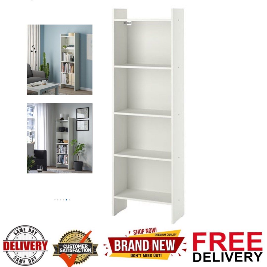 BAGGEBO Bookcase 160cm brand new free delivery They hold a lot of ...