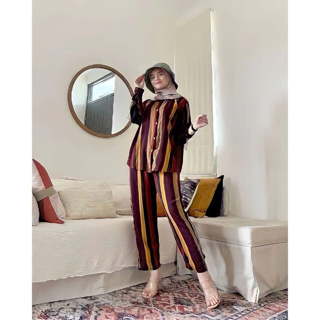 NEW | BAJU ONE WAN ON SET DAILY OOTD PAJAMAS PIYAMA PAKAIAN TIDUR ...