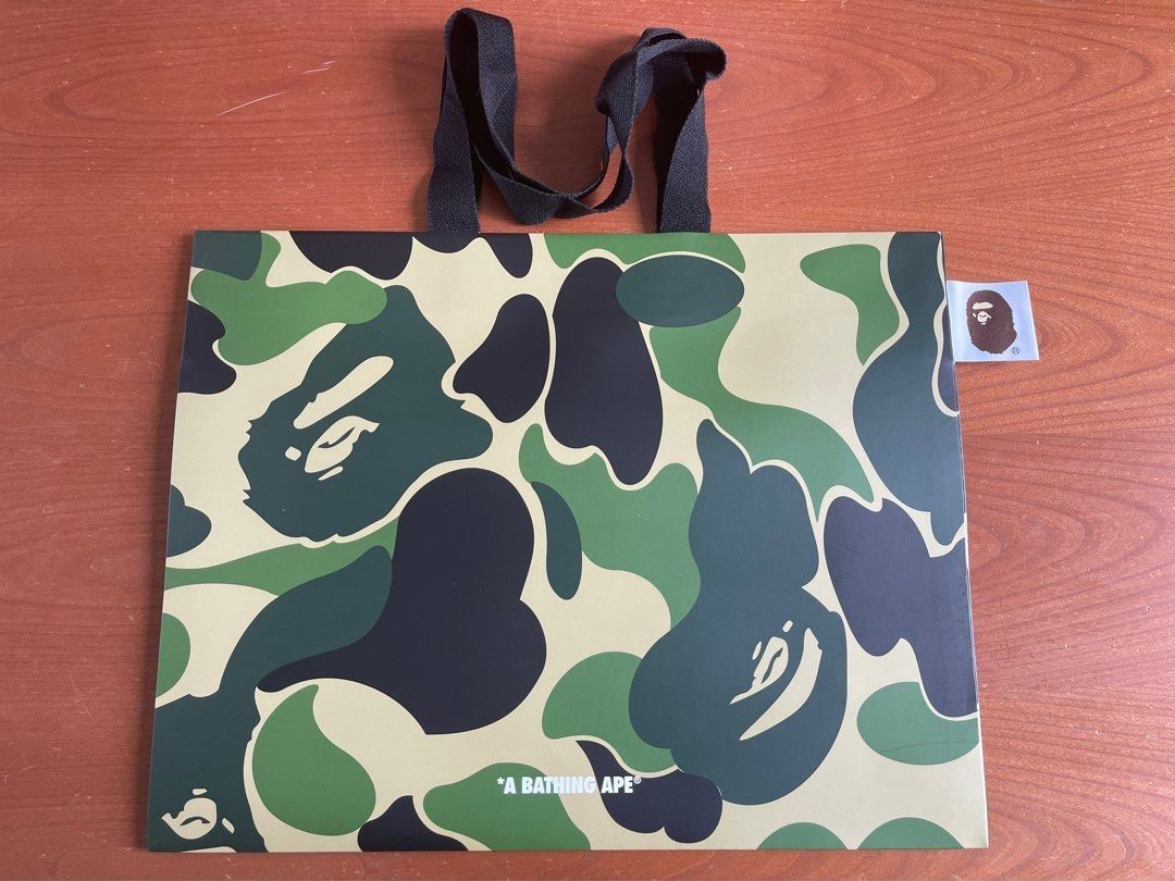 BAPE Paper Bag, Luxury, Accessories on Carousell