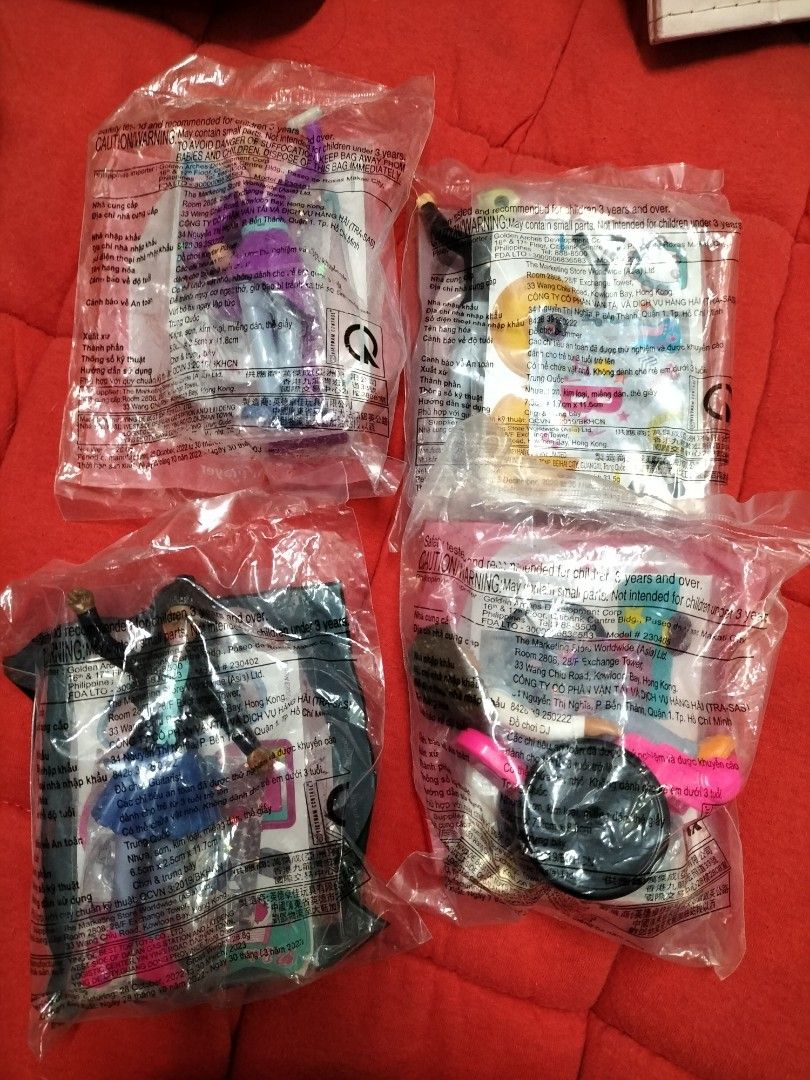 Barbie x McDo Happy Meal Toys 2023 Sealed, Hobbies & Toys, Toys & Games ...