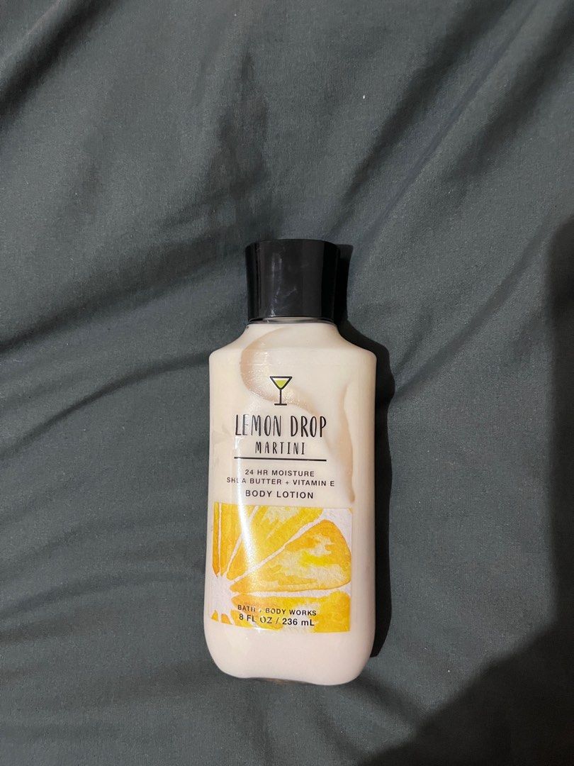 Bath & Body Works Lemon Drop Martini lotion, Beauty & Personal Care ...