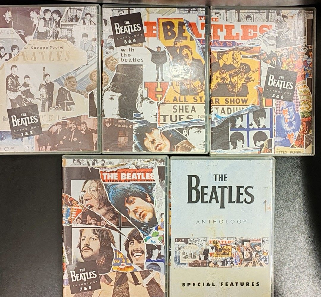 Beatles Anthology 5 DVD boxset, Hobbies & Toys, Music & Media, CDs & DVDs on Carousell