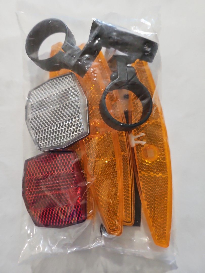 Bicycle reflector set, Sports Equipment, Bicycles & Parts, Parts ...