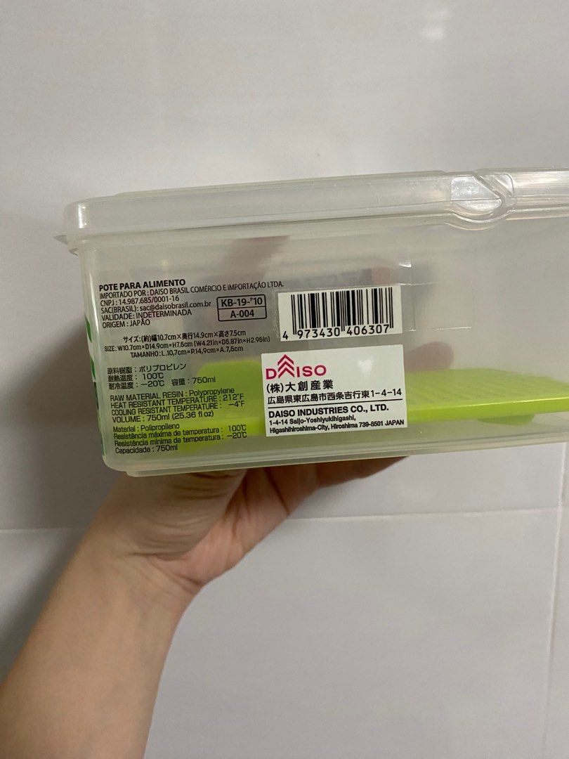 BN Brand New Daiso Spring Onion Box, Furniture & Home Living, Home ...