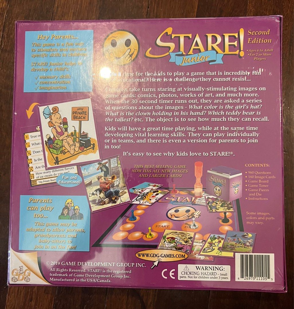 Board game STARE, Hobbies & Toys, Toys & Games on Carousell