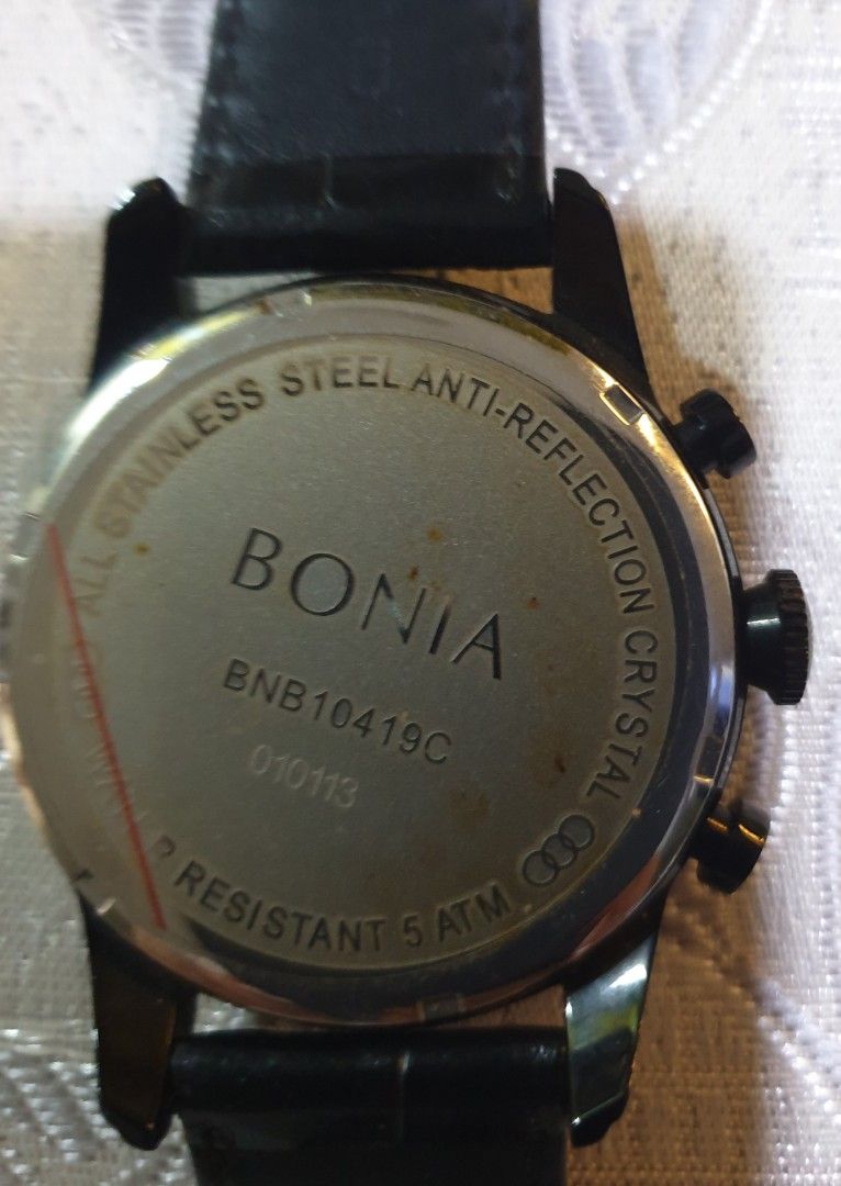 Bonia Watch Men Original, Men's Fashion, Watches & Accessories, Watches ...