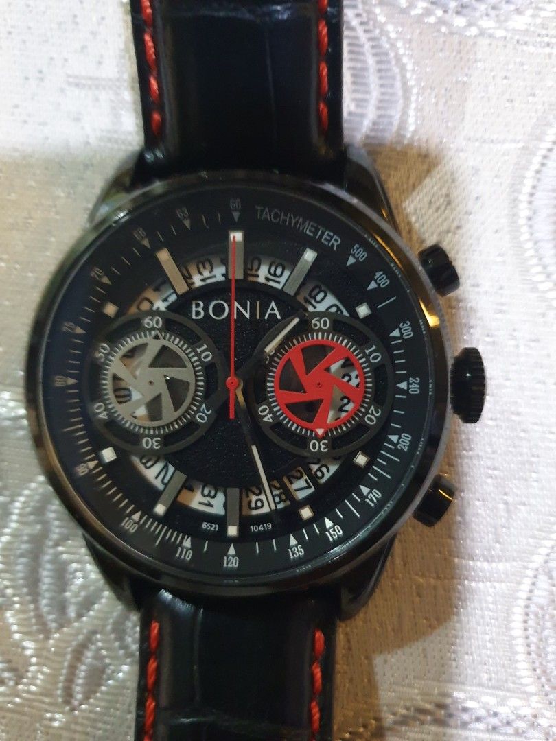 Bonia Watch Men Original, Men's Fashion, Watches & Accessories, Watches ...
