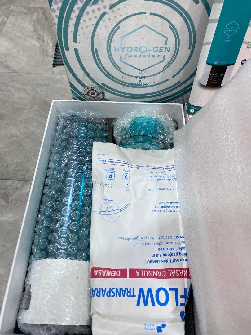 botol Hidrogen / botol Hydrogen (BISA UNTUK OKSIGEN) BOX & BUKU PANDUAN ...