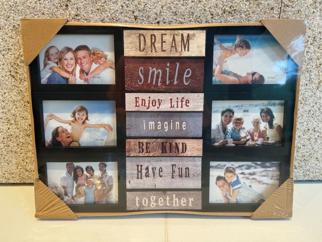 Brand New Photo Frames (Family-themed) for Sale (SGD10 each), Furniture ...