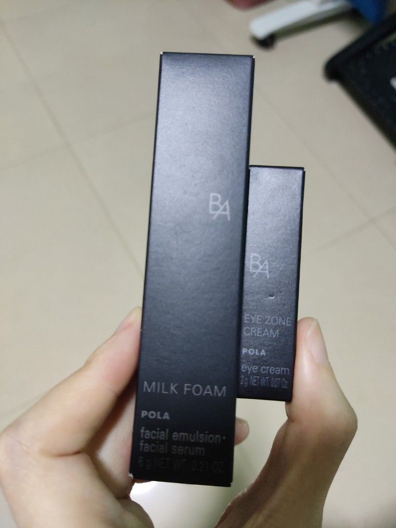Brand new samples Pola face emulsion serum eye zone cream, Beauty ...