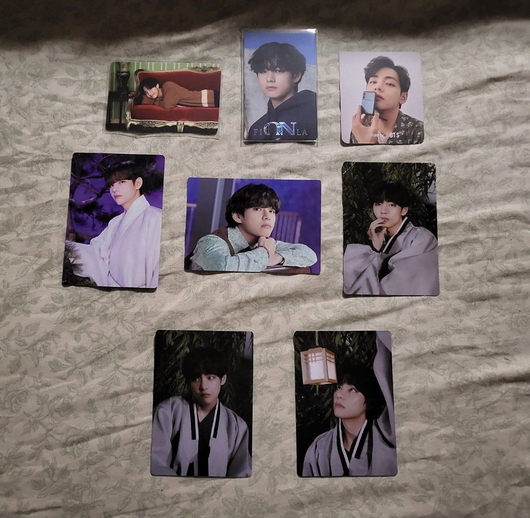 BTS V Photocards, Hobbies & Toys, Memorabilia & Collectibles, K-Wave on Carousell