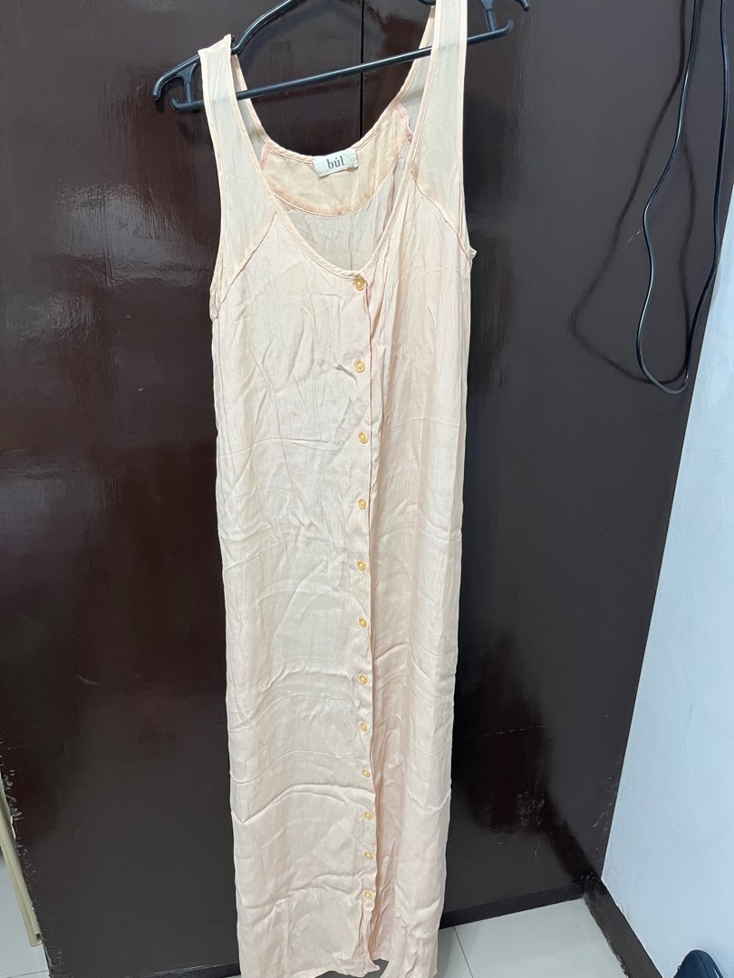 Bul linen dress, Women's Fashion, Dresses & Sets, Dresses on Carousell