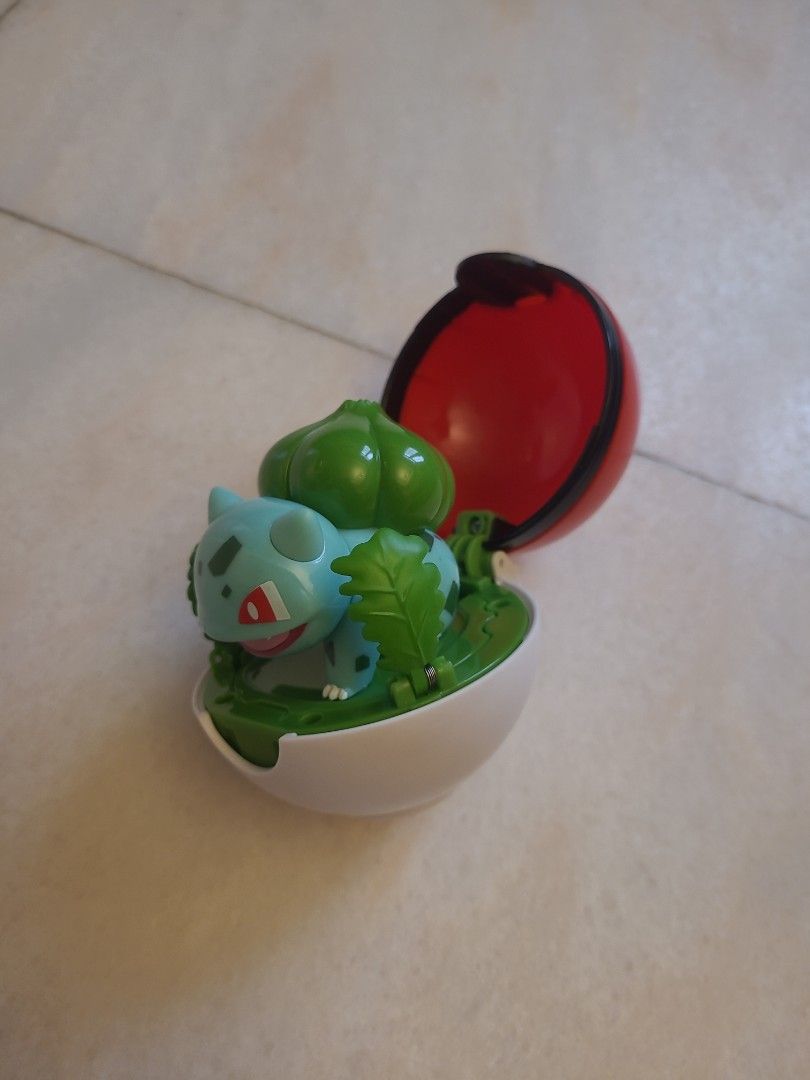 Bulbasaur pokemon pop-up transformation pokeball, Hobbies & Toys, Toys ...