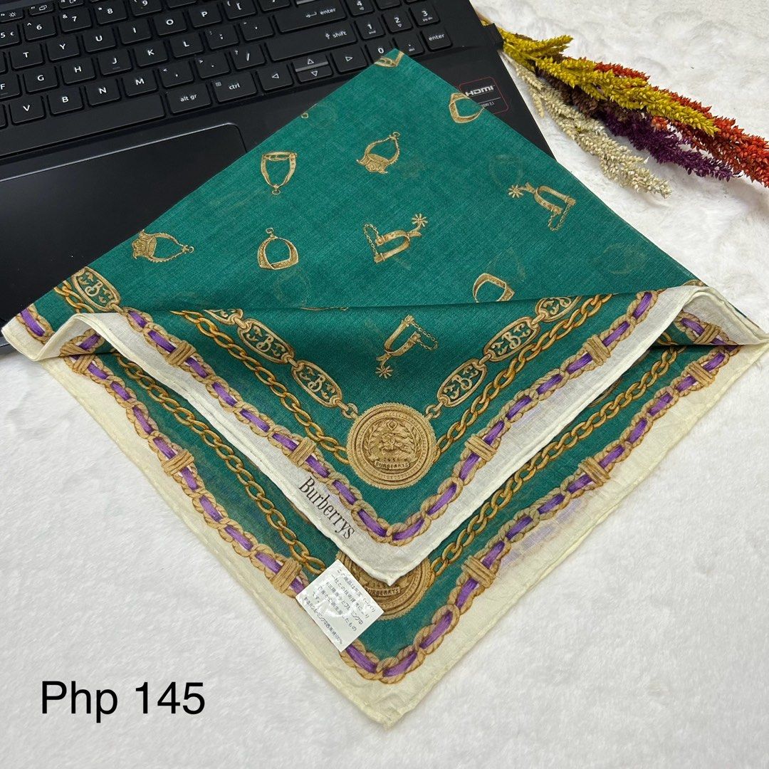 Burberry hanky new with sticker, Men's Fashion, Watches & Accessories, Handkerchief & Pocket ...