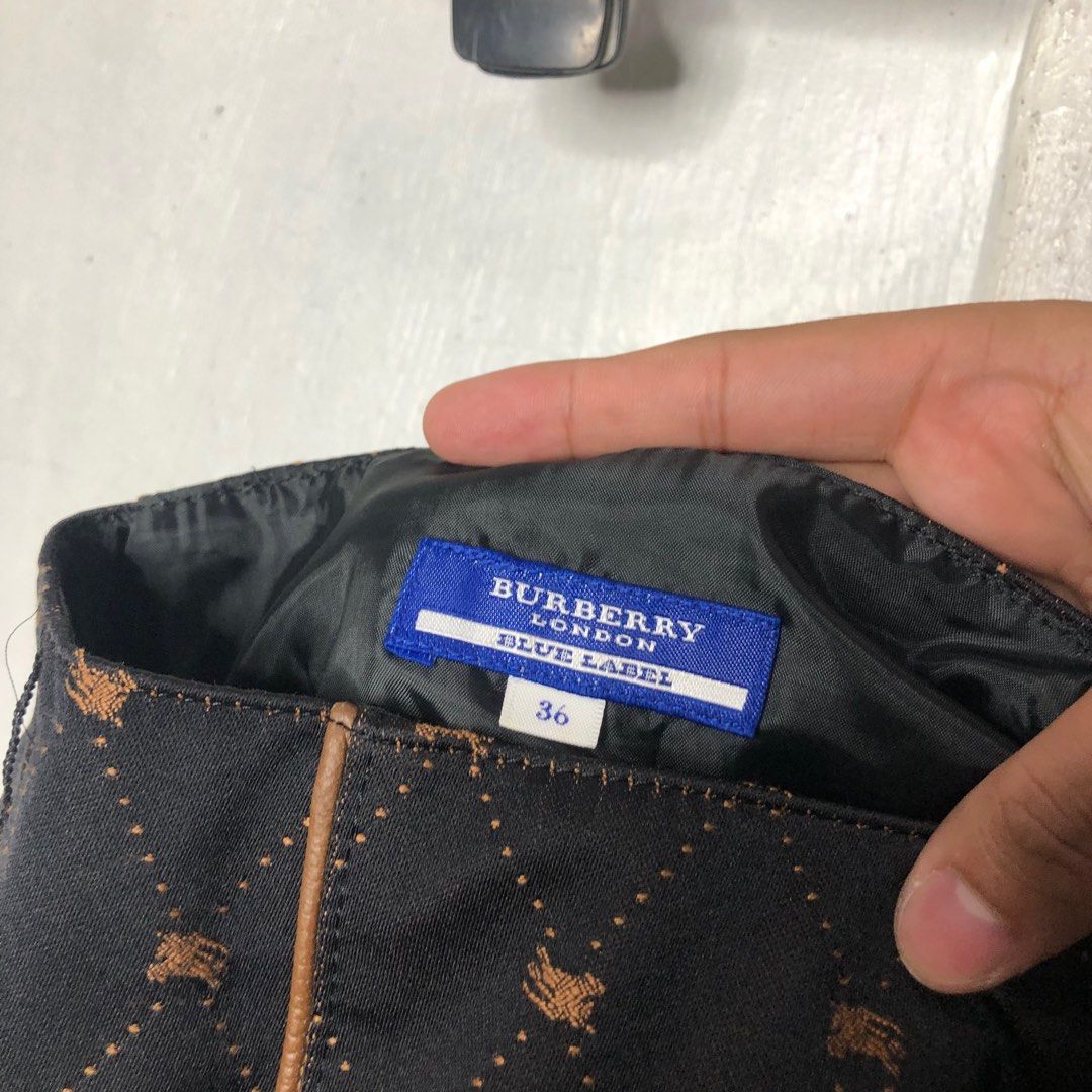 Burberry Monogram Logo Long Skirt, Women's Fashion, Bottoms, Skirts on ...