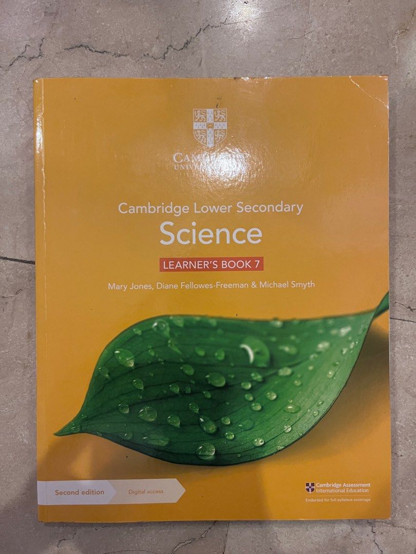 Cambridge IGCSE Checkpoint Science Learner's Book 7(Textbook) and ...