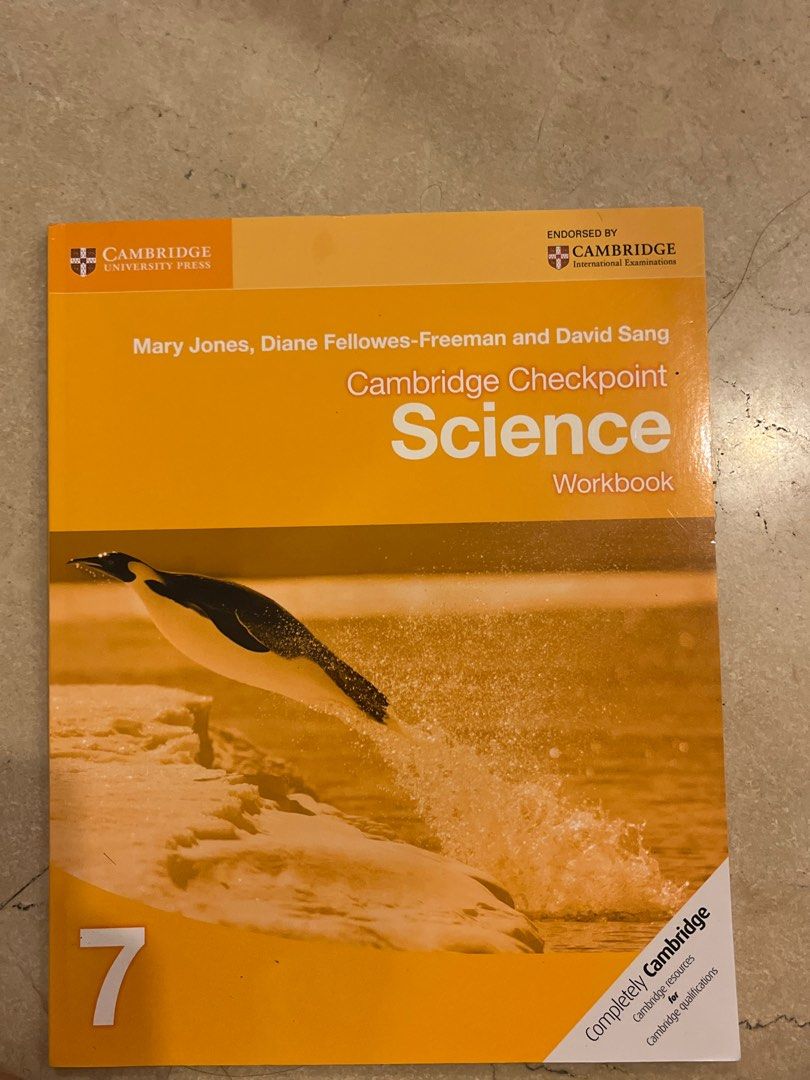 Cambridge IGCSE Checkpoint Science Learner's Book 7(Textbook) and ...