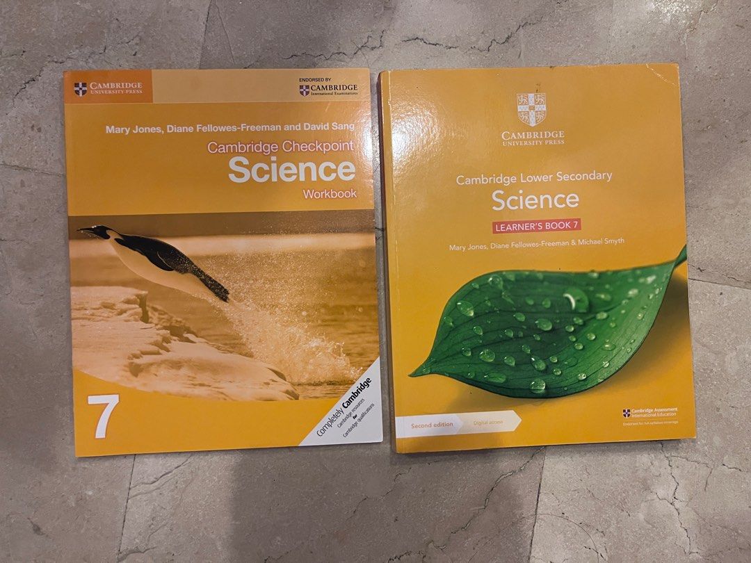 Cambridge IGCSE Checkpoint Science Learner's Book 7(Textbook) and ...