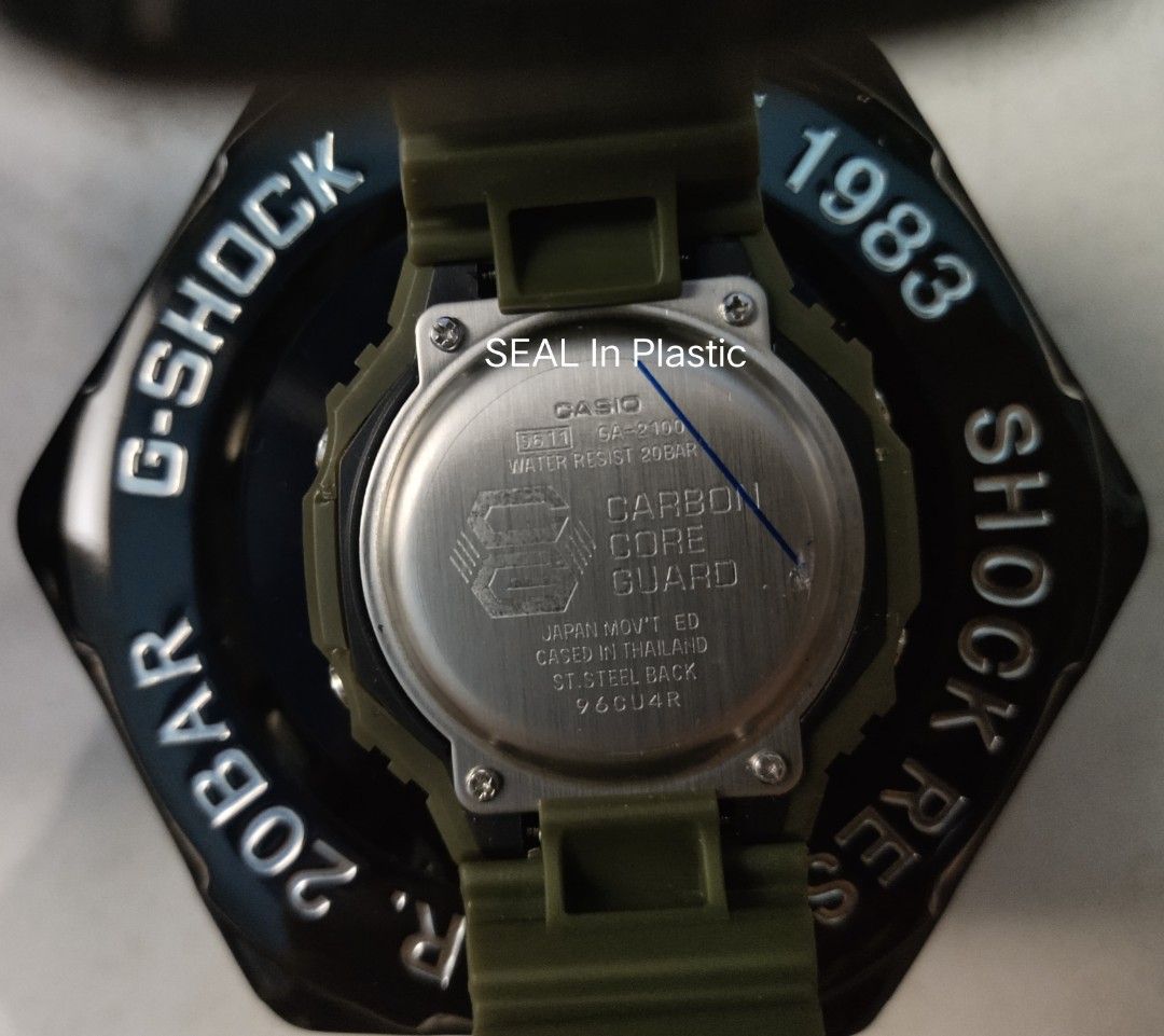 CASIO G-SHOCK GA2100*Authentic, Luxury, Watches on Carousell