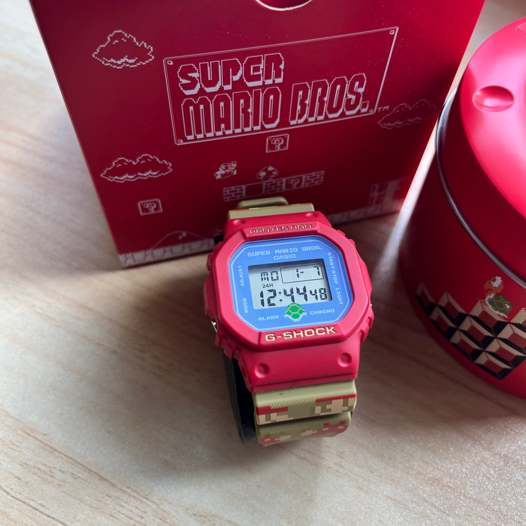 Casio G-Shock Super Mario Bros. Limited Edition, Men's Fashion, Watches ...