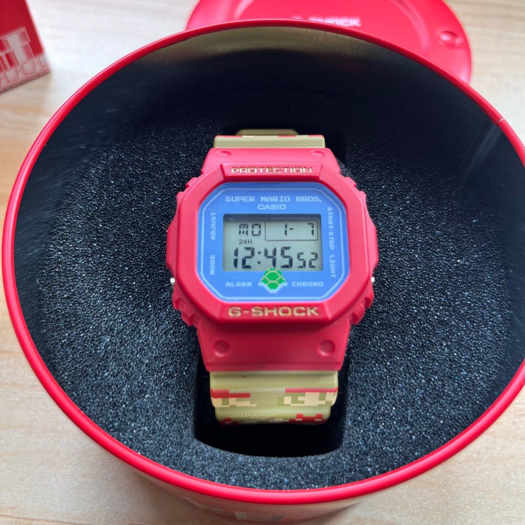 Casio G-Shock Super Mario Bros. Limited Edition, Men's Fashion, Watches ...