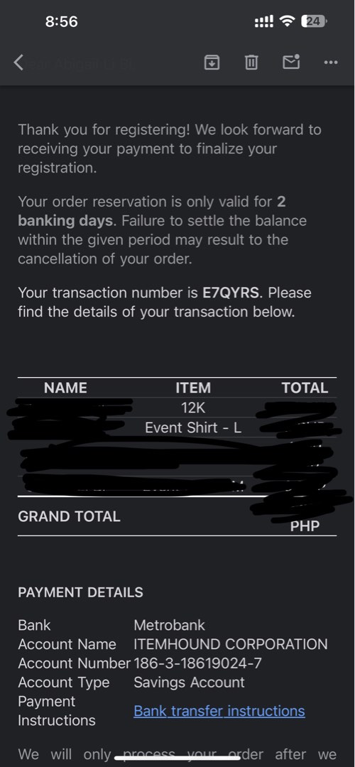 Cebu Marathon 12km RUNNING TICKET, Announcements on Carousell