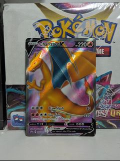 Charizard V Full Art Promo ETB TCG Pokemon Card, Hobbies & Toys, Toys ...
