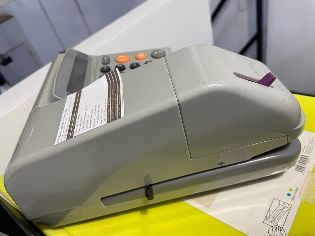 Cheque writer office cheque machine company MCEC 310, Computers & Tech ...