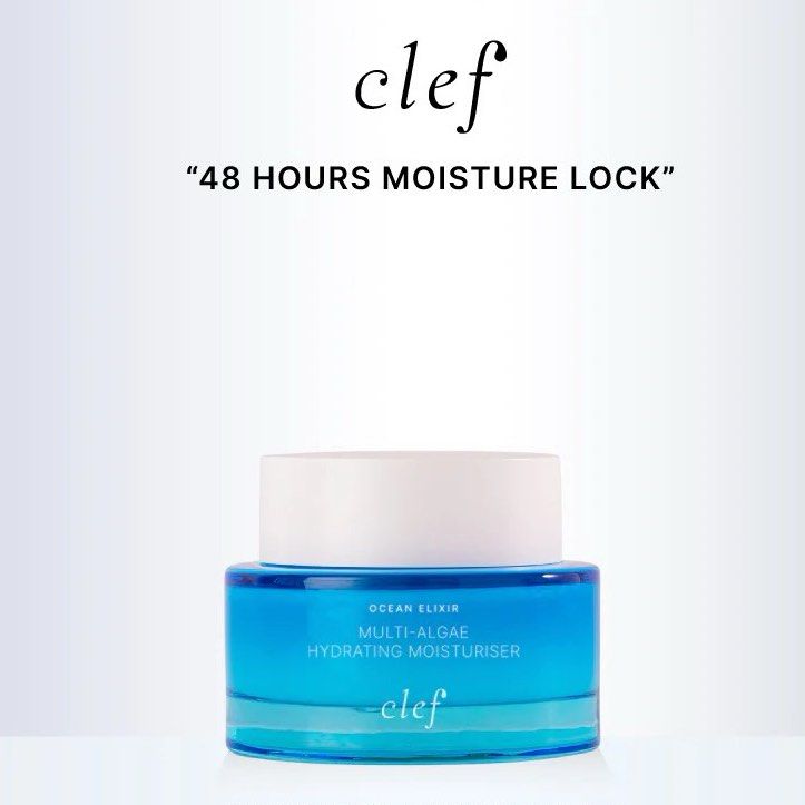 CLEF OCEAN ELIXIR MULTI-ALGAE HYDRATING MOISTURISER (15G), Beauty ...