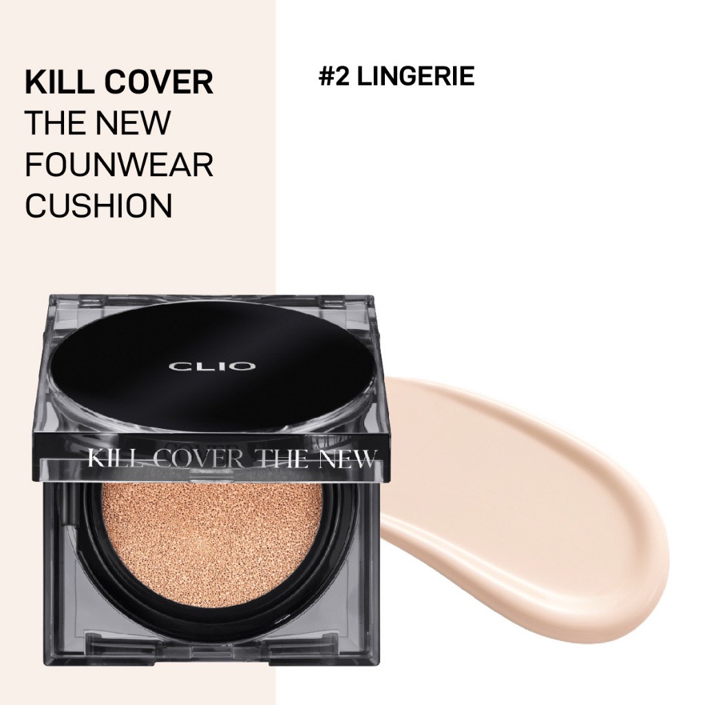 [CLIO] Kill Cover The New Founwear Cushion SPF 50, PA+++ 15g x 2 ...