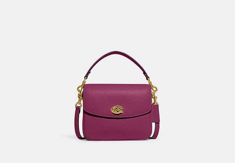 Coach Cassie 19 in Deep Plum, Luxury, Bags & Wallets on Carousell