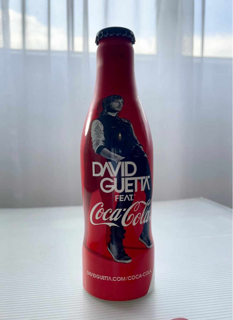 Coca-Cola feat. David Guetta Aluminum Bottle. Full, Hobbies & Toys ...