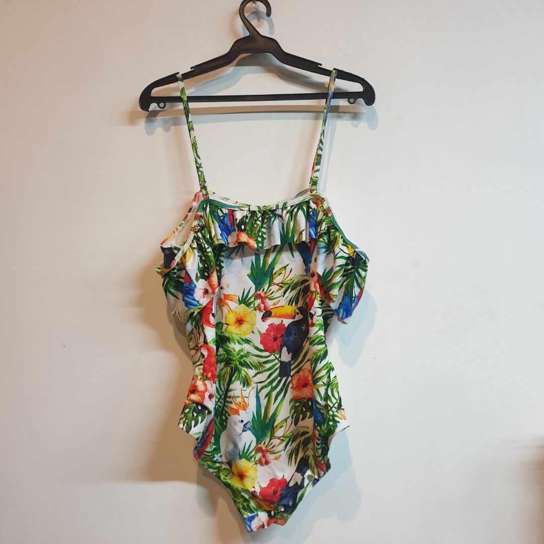 Coco Cabana Tropical Swimsuit (XL), Women's Fashion, Swimwear, Bikinis ...