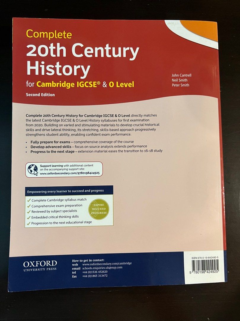 Complete 20th Century History for Cambridge IGCSE, Hobbies & Toys ...