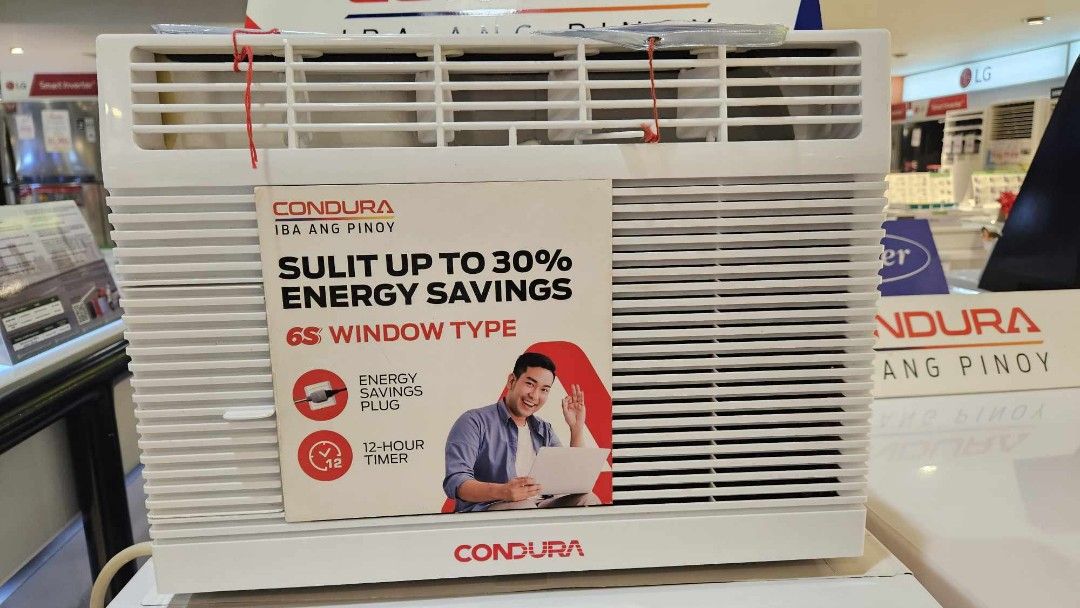 CONDURA WINDOW TYPE AIRCON, TV & Home Appliances, Air Conditioning and ...