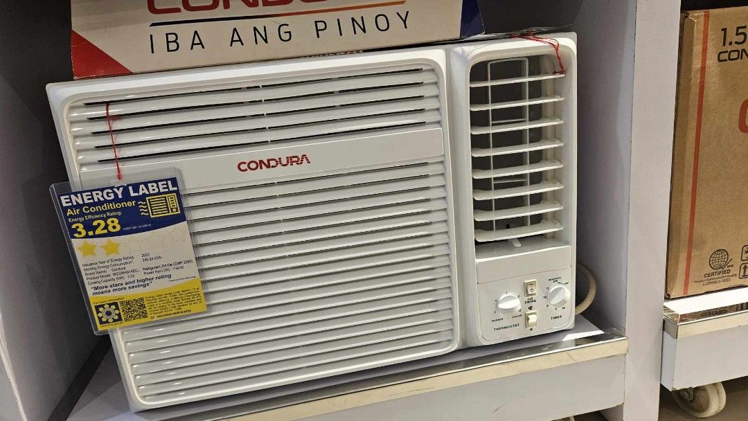 CONDURA WINDOW TYPE AIRCON, TV & Home Appliances, Air Conditioning and ...