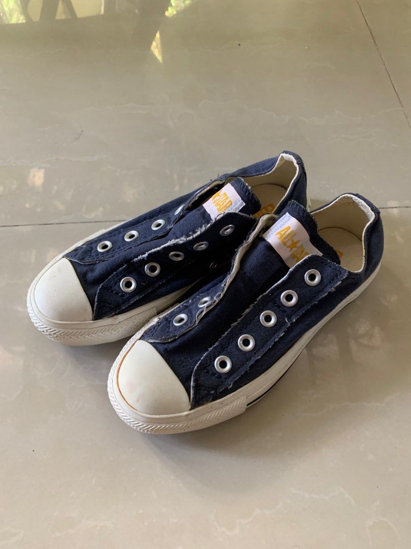 Converse All Star Blue Sneakers, Women's Fashion, Footwear, Sneakers on ...