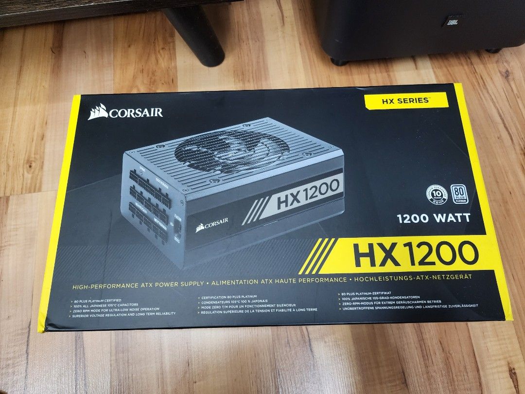 Corsair HX1200 1200 Watt Power Supply PSU PC Under Warranty, Computers ...