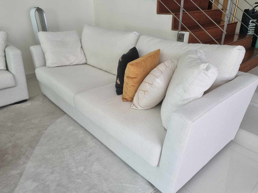 Corvina 3 Seater Sofa, Furniture & Home Living, Furniture, Sofas on Carousell