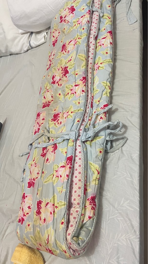 Cot padded bumper, Babies & Kids, Baby Nursery & Kids Furniture, Cots ...