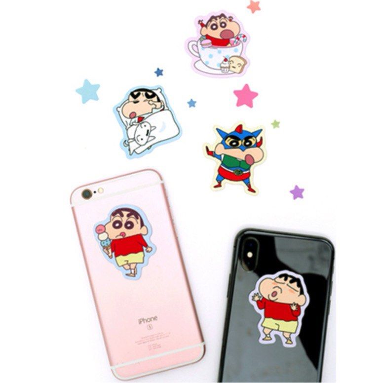 Crayon Shin Chan Screen Cleaner Sticker, Mobile Phones & Gadgets ...