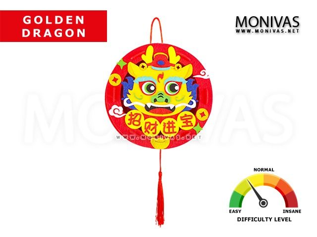 Creative 2024 Dragon Year CNY Decorations DIY Crafting Chinese New Year ...