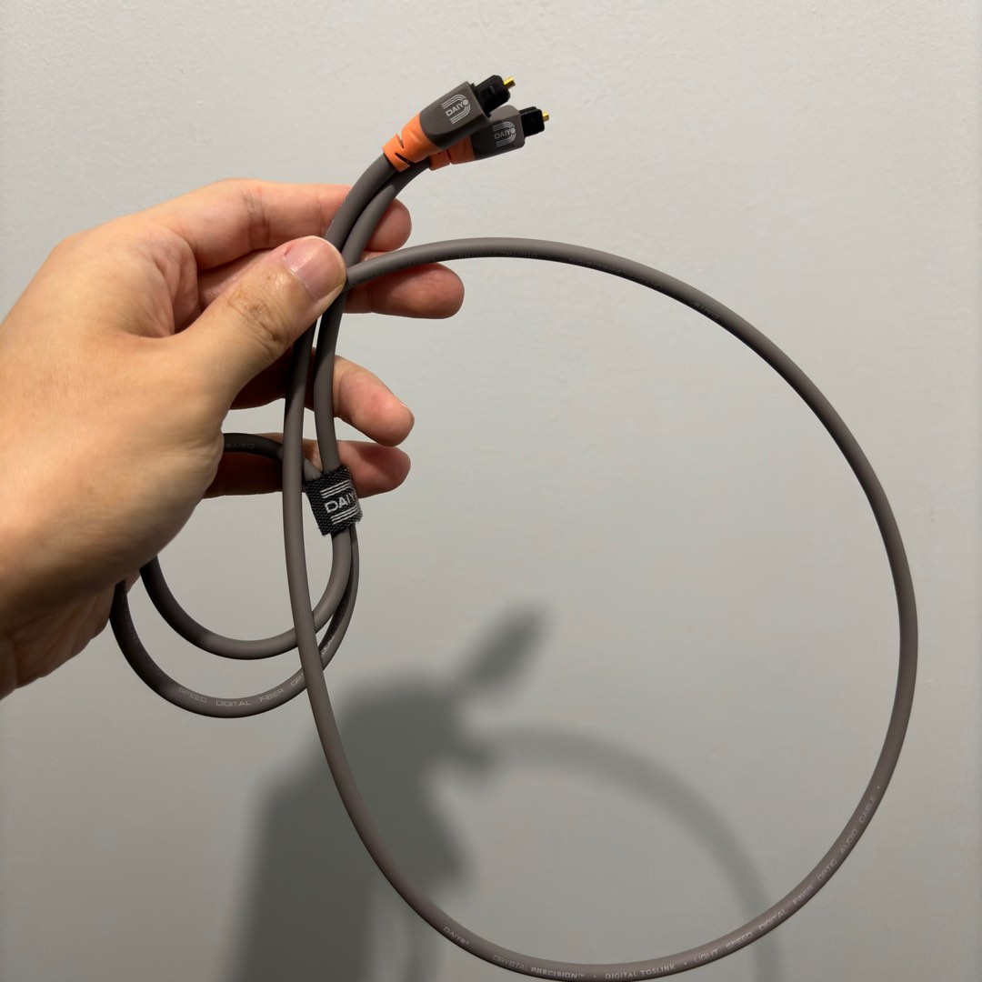 Daiyo Optical Audio Cable (1.2m), Computers & Tech, Parts & Accessories ...