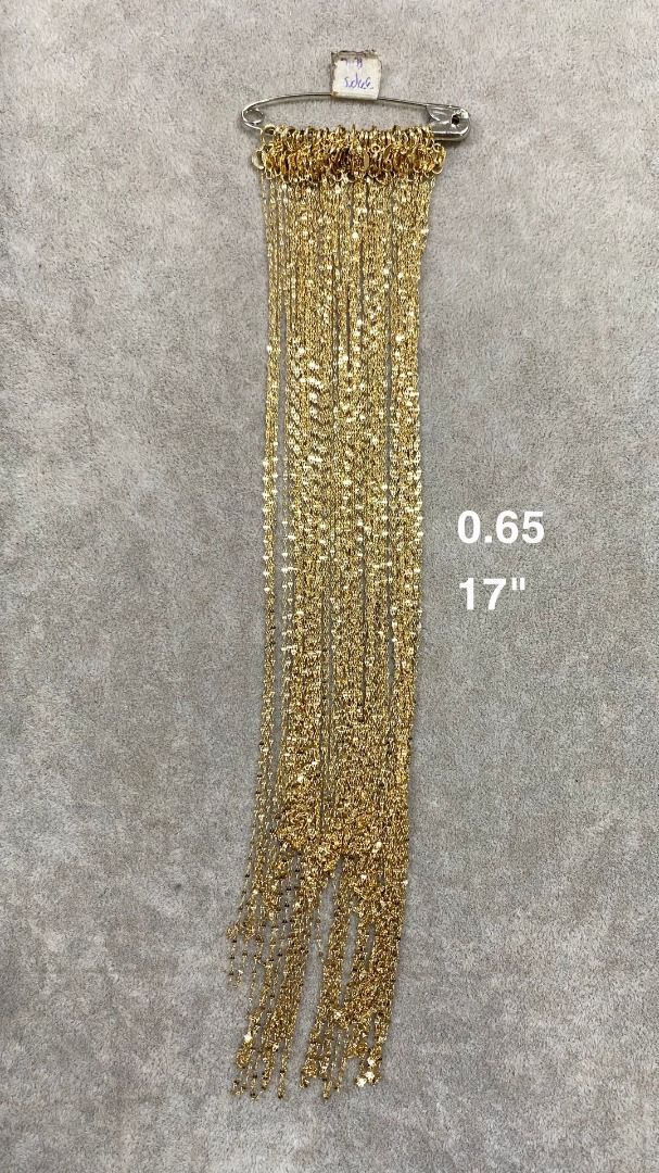 Dancing Chain - Saudi Gold 18k, Women's Fashion, Jewelry & Organizers ...